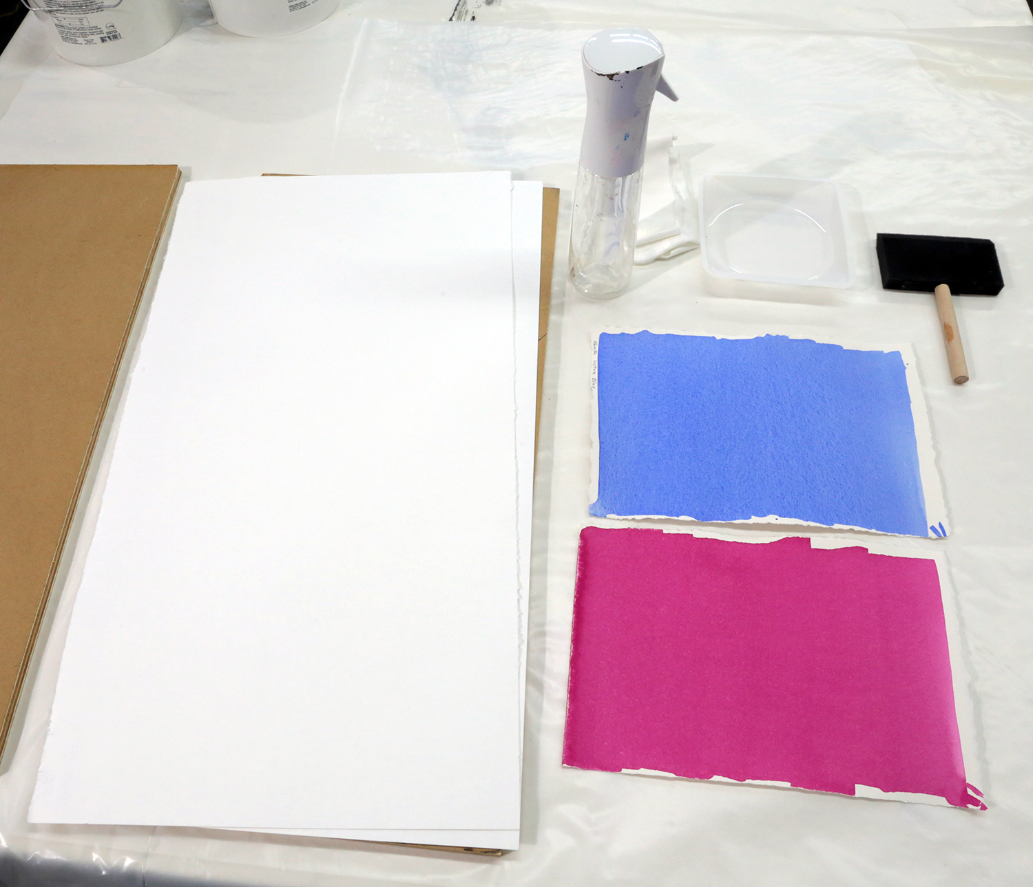 How To Flatten Paper After Painting at Gwendolyn Samuels blog